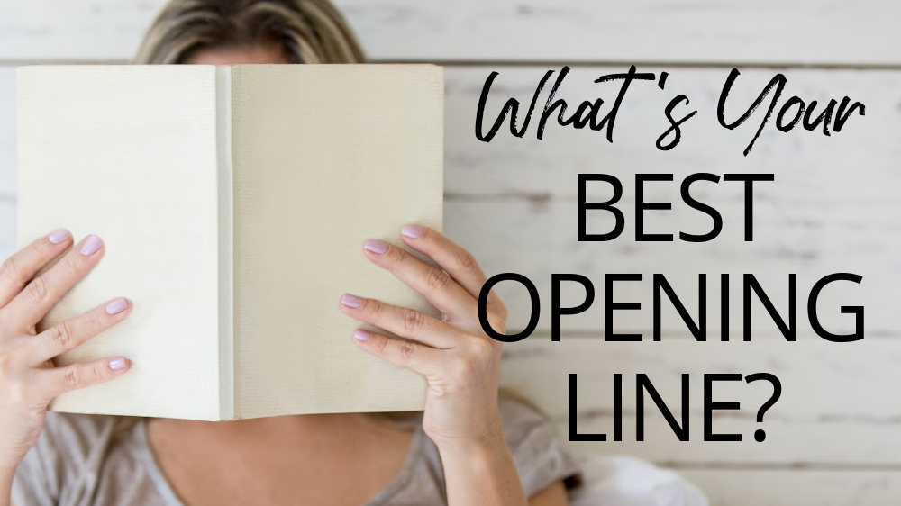 What's your best opening line? - Let's Get Published